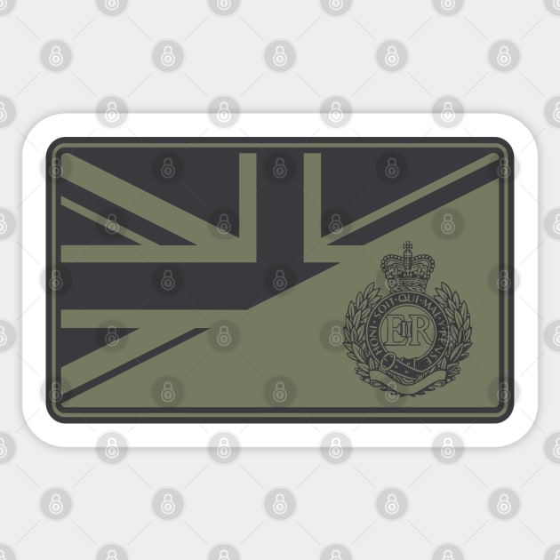 Royal Engineers Patch - British Army Engineers - Sticker | TeePublic